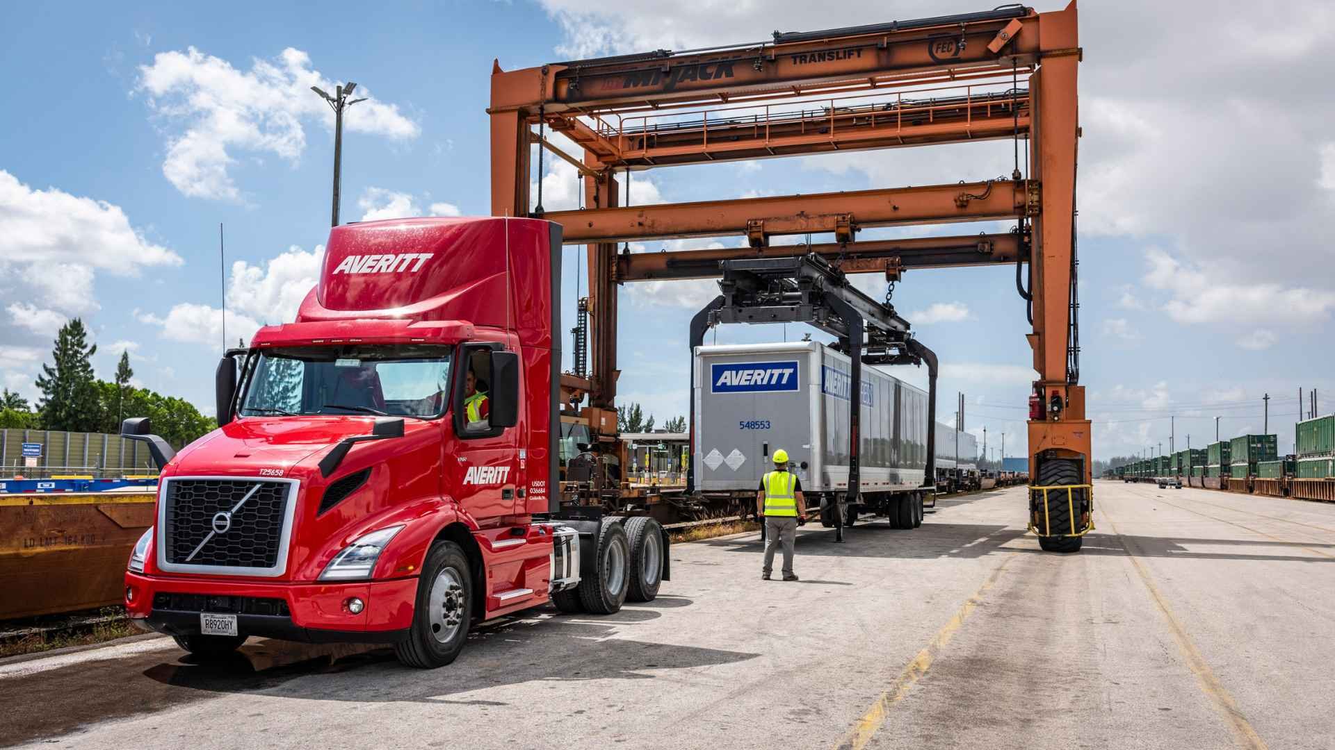 Intermodal Cargo Services With End-To-End Pickup & Delivery | Averitt