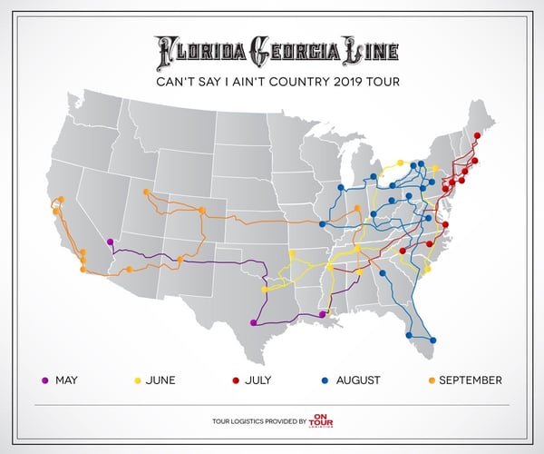 Behind the Scenes: Managing Florida Georgia Line’s Tour Logistics