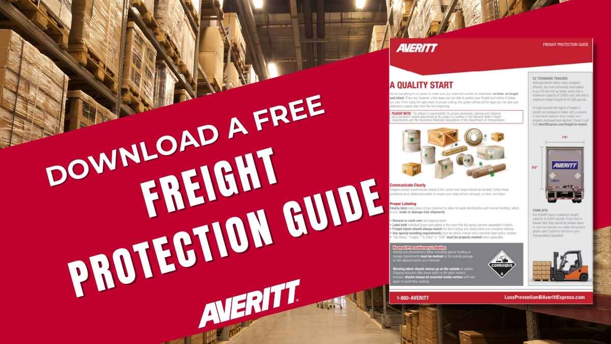 Freight Protection Guide | Free Illustrated White Paper | Averitt