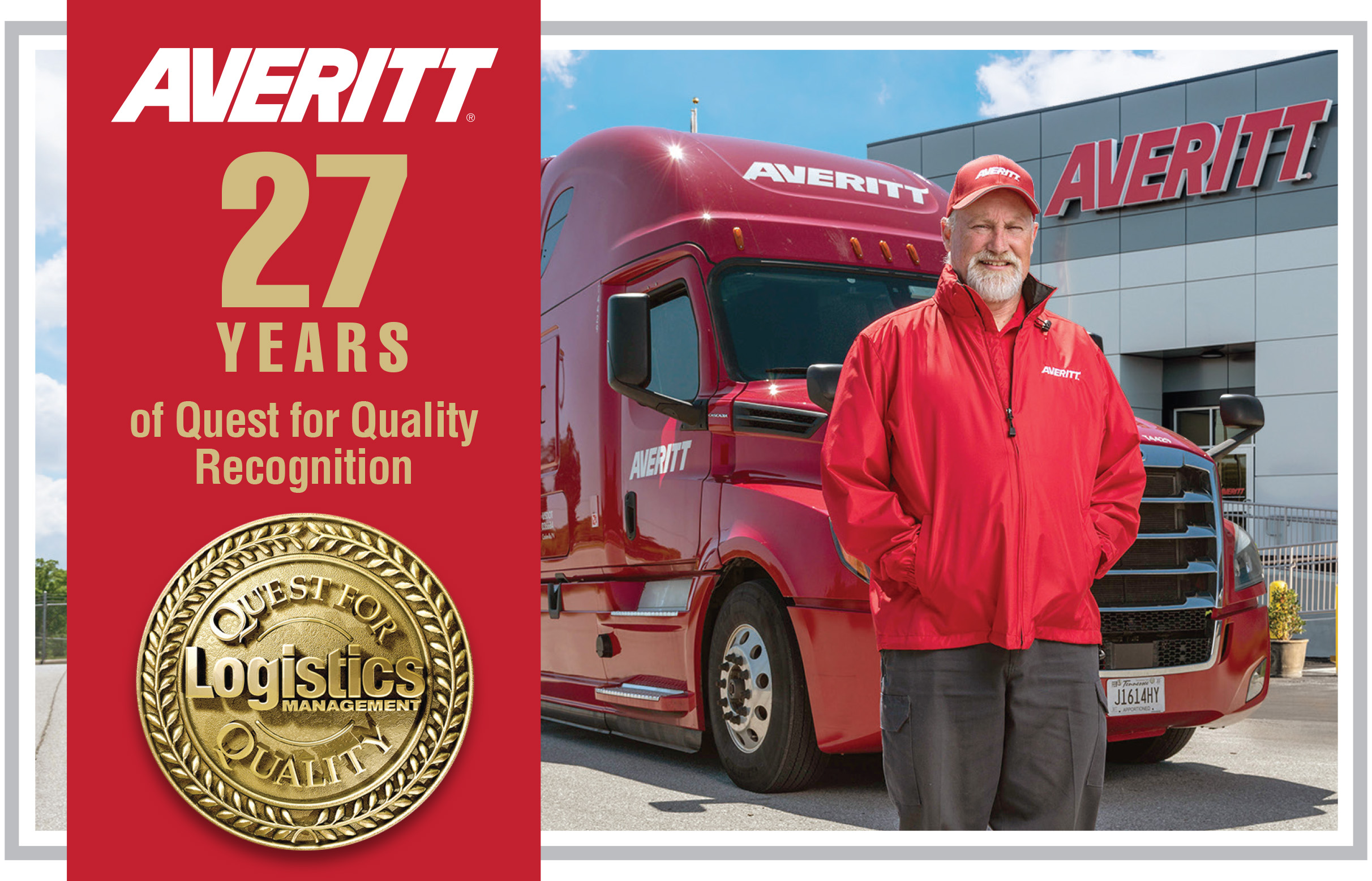 Quest for Quality Winning Service | Selected By Shippers | Averitt